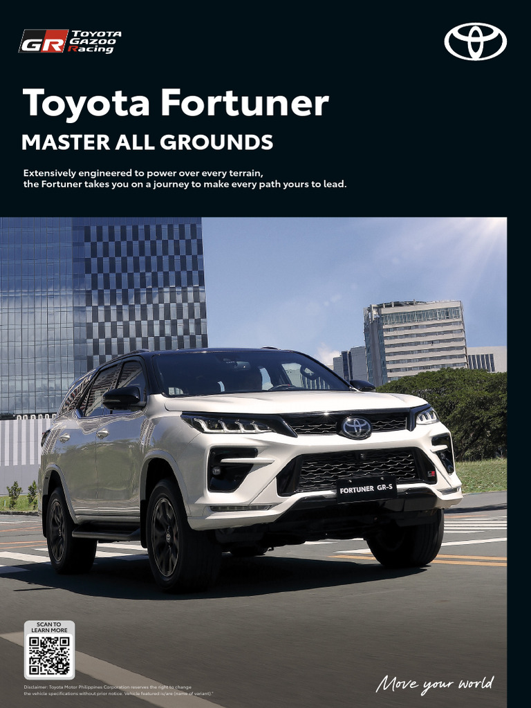 Fortuner Brochure | Download Free PDF | Four Wheel Drive | Land Vehicles