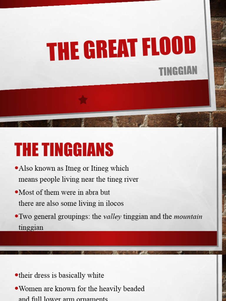 THE GREAT FLOOD | PDF