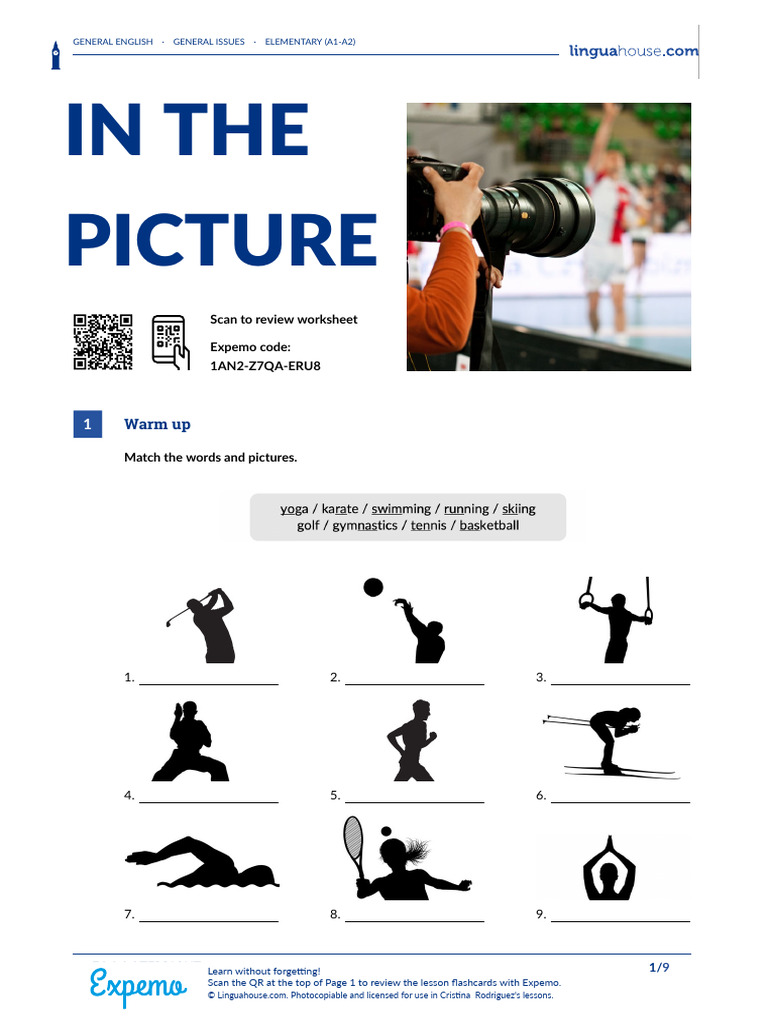 In The Picture British English Student | PDF | Language Mechanics | Linguistic Morphology