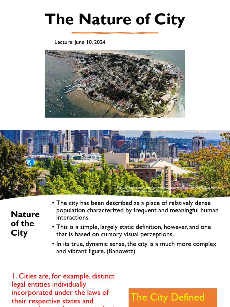 Lec 04.the Nature of City 6-10 | PDF | Market (Economics) | System