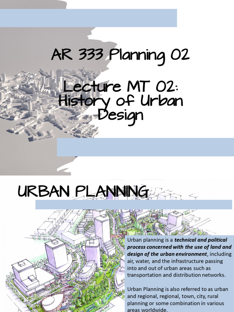 History of Urban Planning Overview | PDF | Babylon | Neolithic