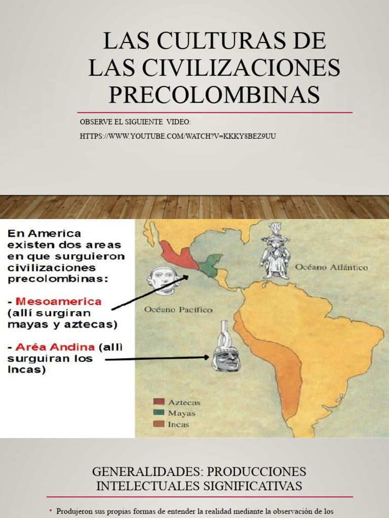 LAS CULTURAS. PRECOLOMBINAS.3HISTOR. #1 | PDF