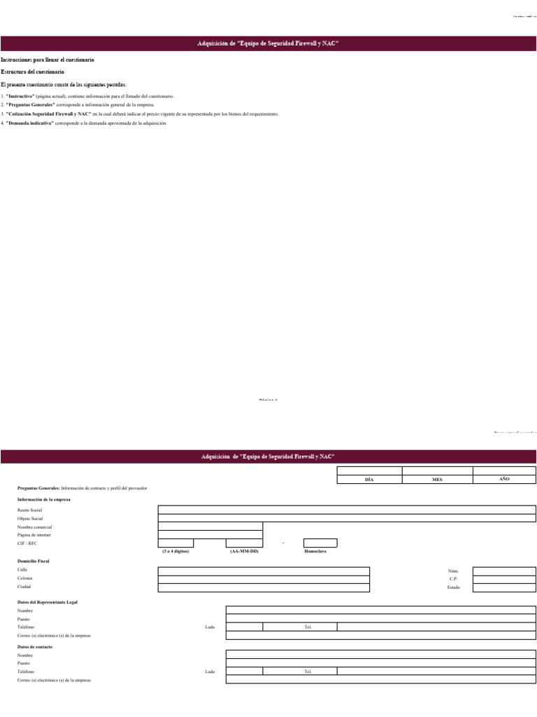ANEXO F Propuesta Economica Adquisicion Firewall y NAC | PDF | México