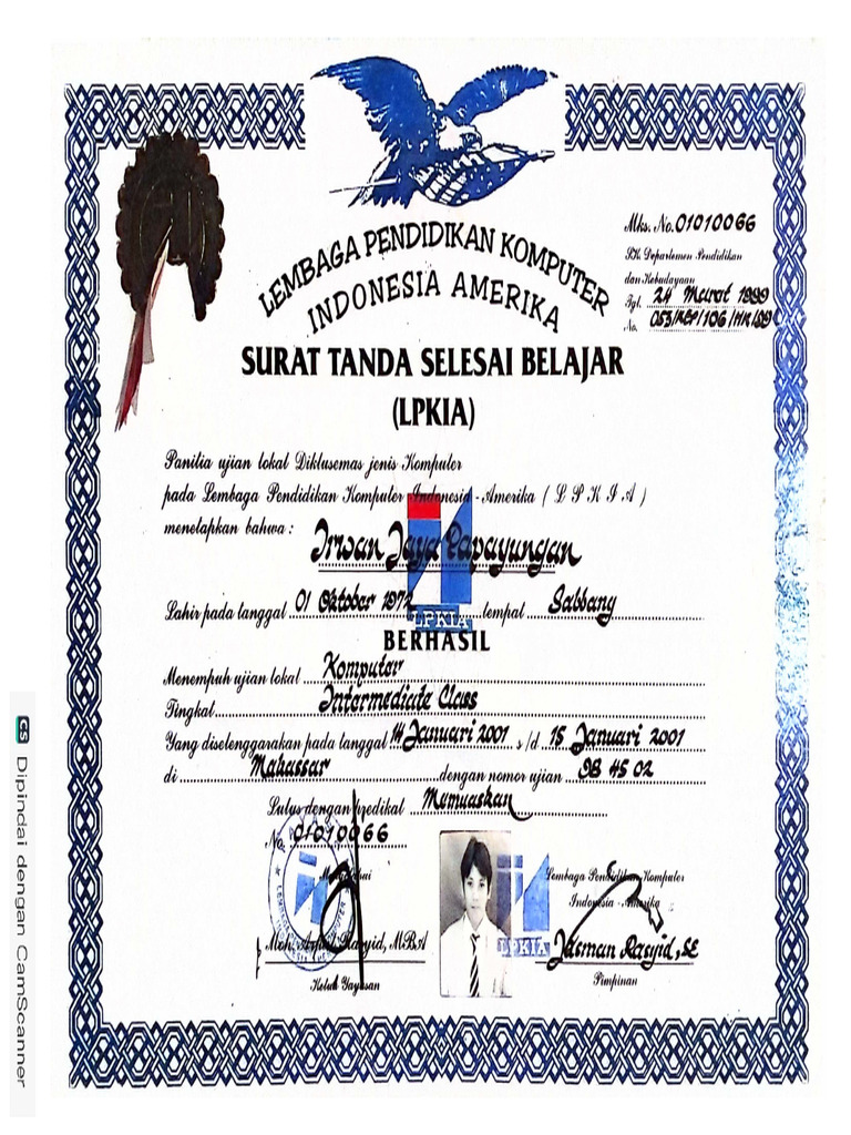 Sertfikat Komputer | PDF