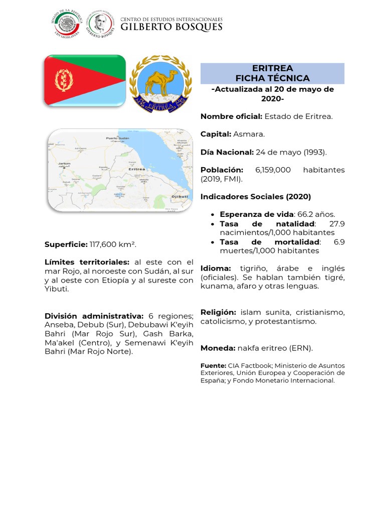 Eritrea | PDF | Etiopía | Eritrea