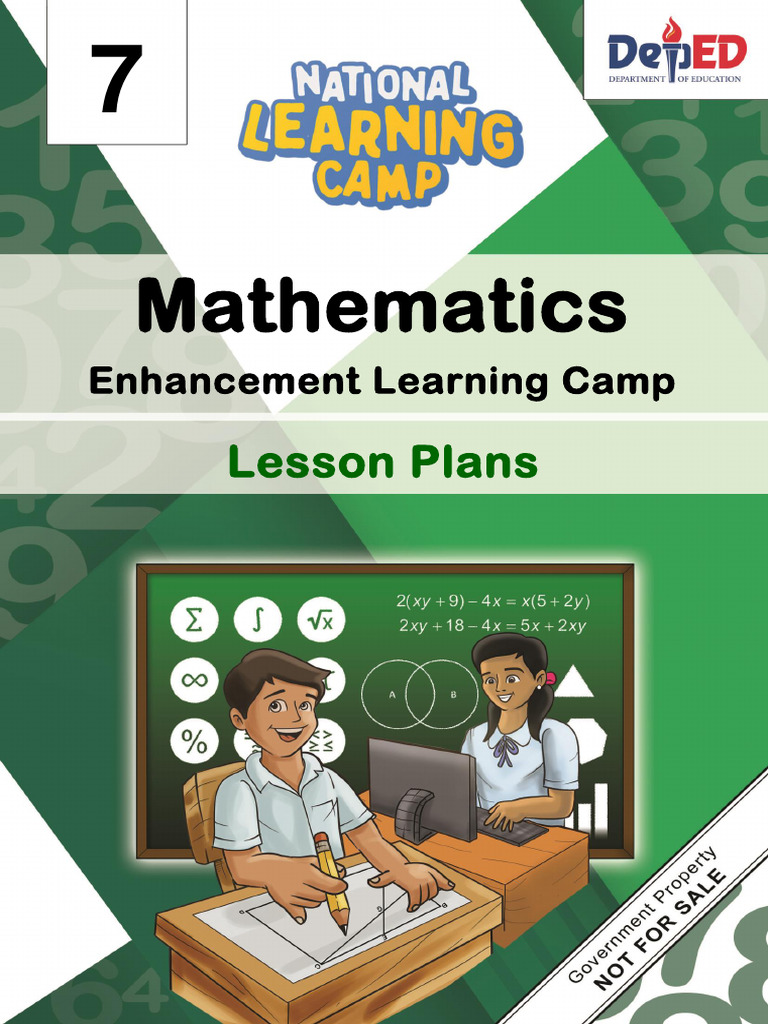 NLC Math 7 Enhancement LP v.1 | PDF | Learning | Teachers