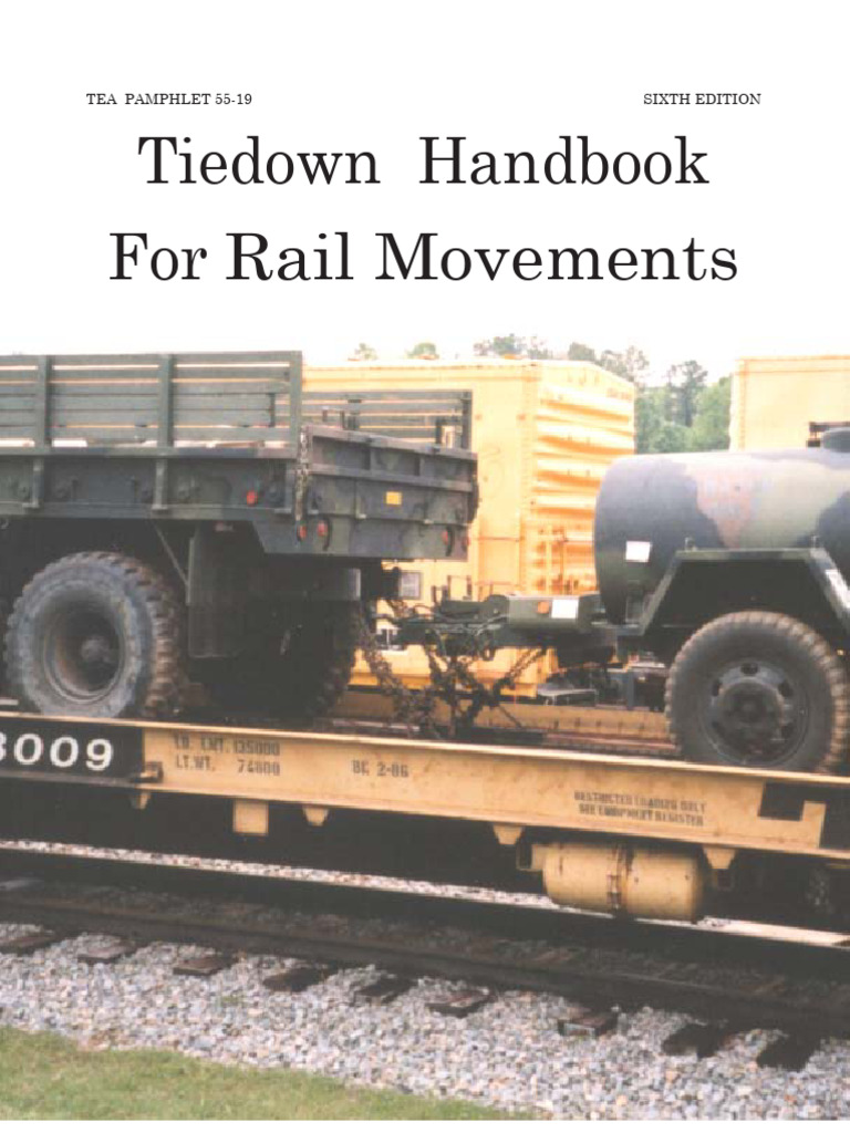 US Army Tiedown Handbook TE Pam - 55-19 | PDF