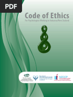 APS Code of Ethics | PDF | Informed Consent | Psychologist