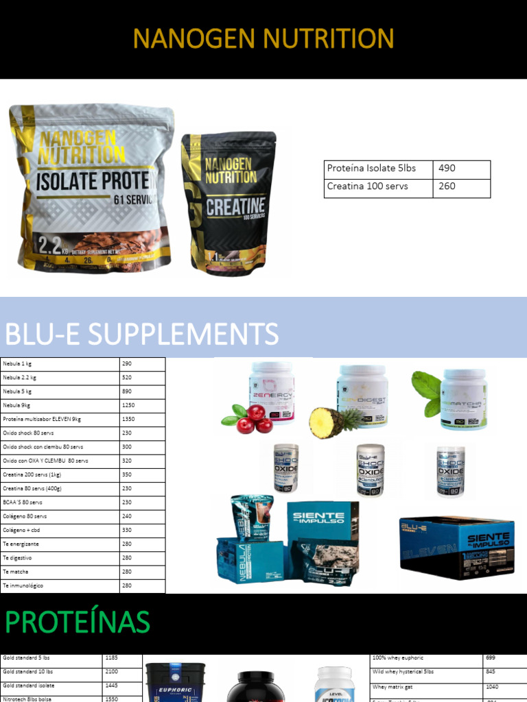 LISTA MAYOREO 2 | PDF | Human Nutrition | Dietary Supplements