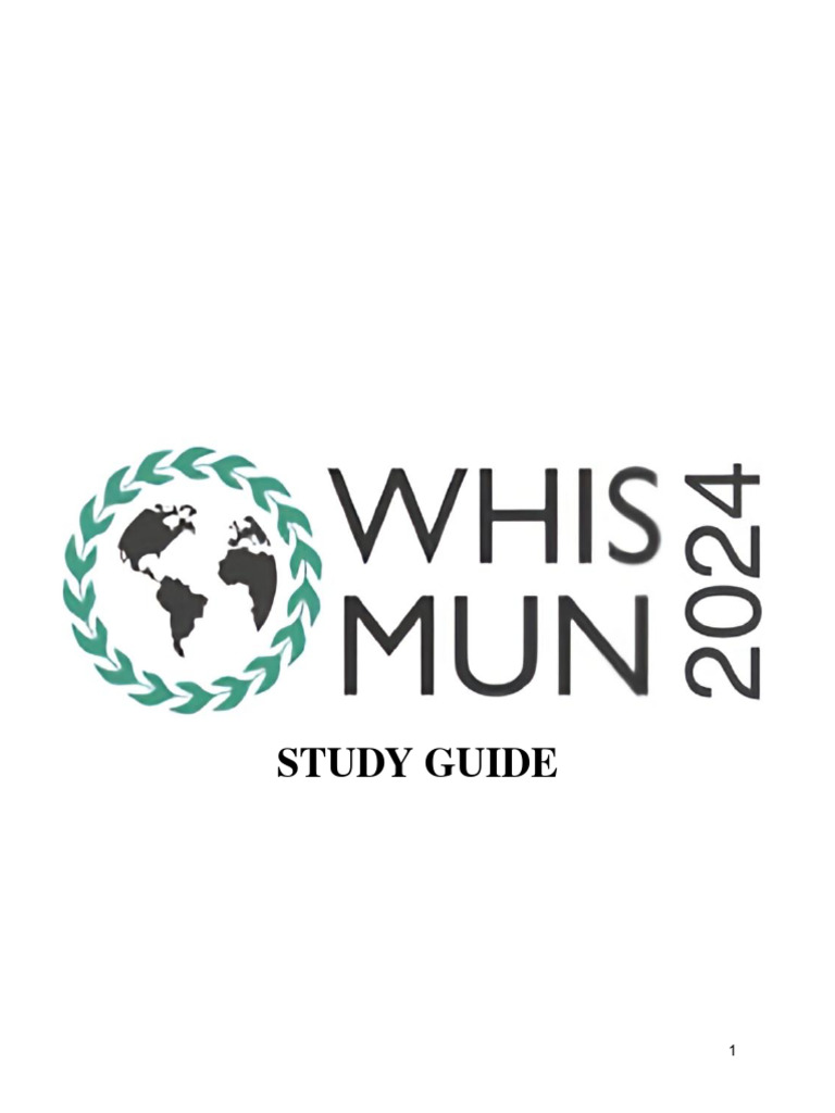 UNW - Study Guide 2024 | PDF | Convention On The Elimination Of All ...