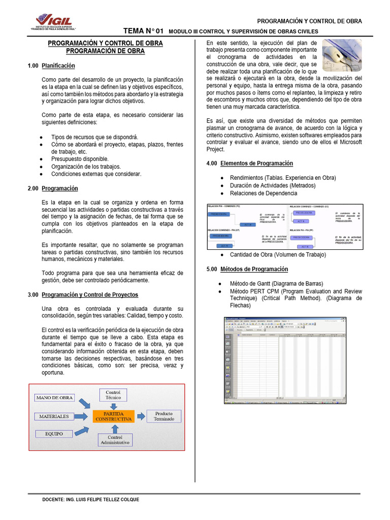 Programación 002 | PDF | Programación de computadoras | Planificación