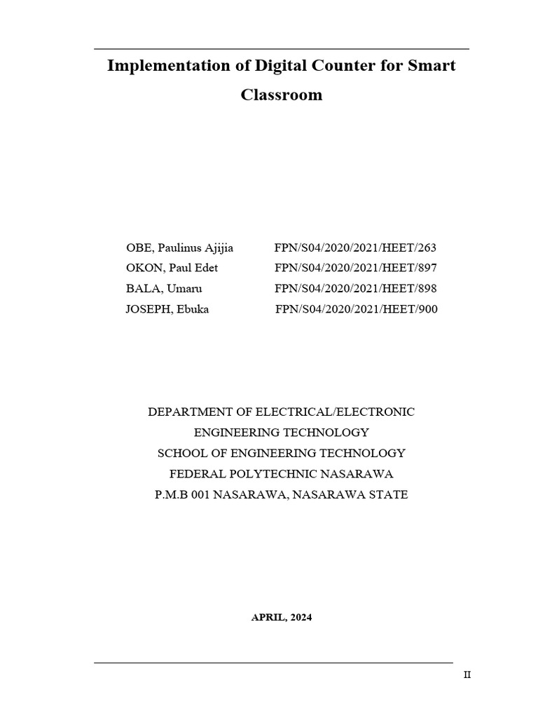 Digital Counter (Autos Corected | PDF | Usability | Arduino