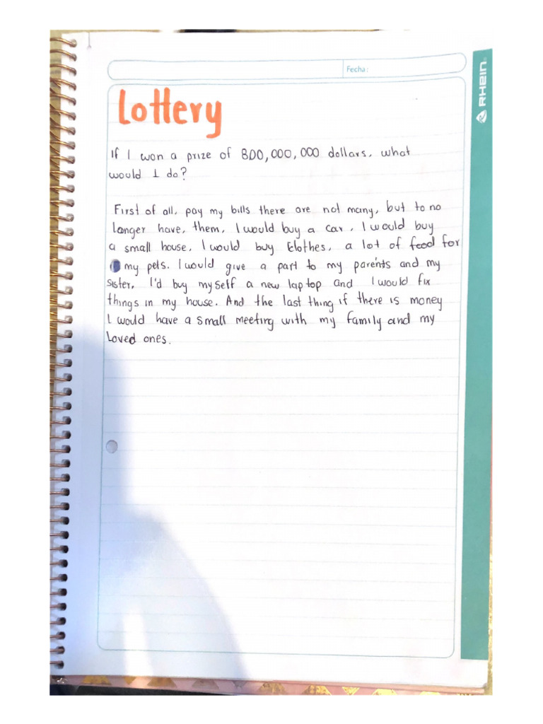 Lottery | PDF
