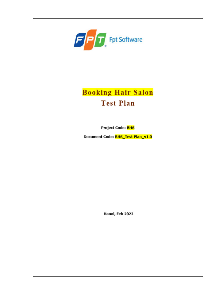 Sample Test Plan SWT | PDF | Software Testing | Databases