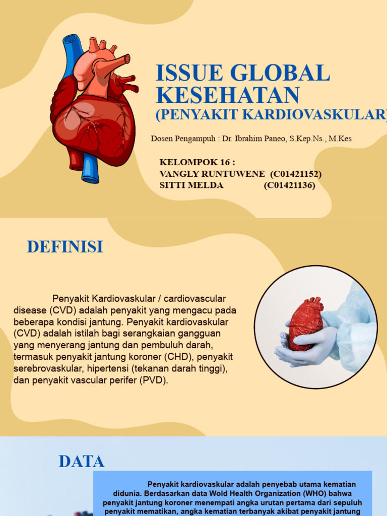 Kel 16 (Issue Global Penyakit Kardiovaskuler) | PDF