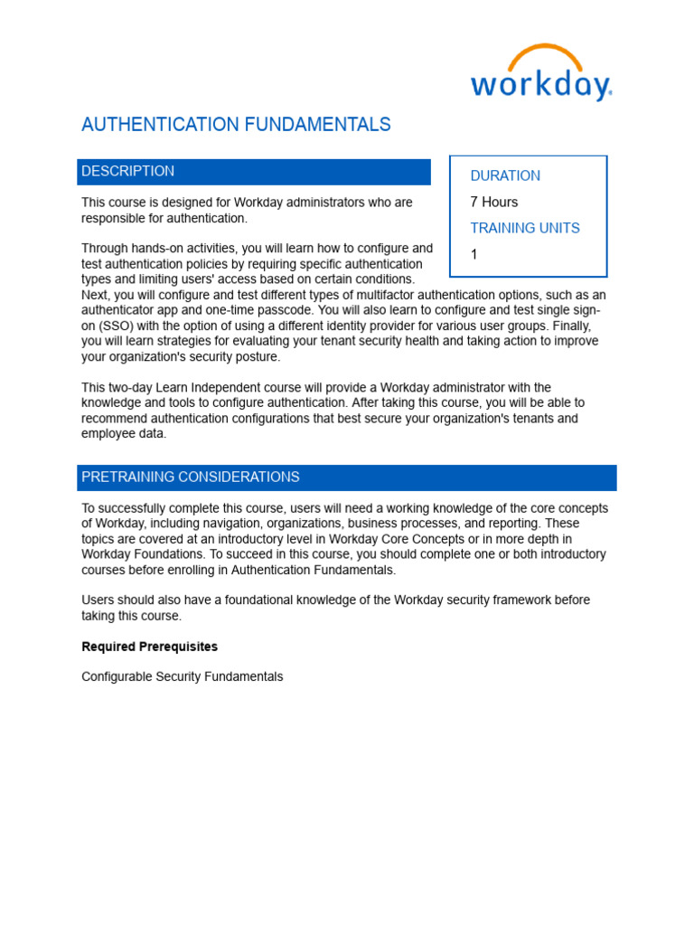 2023course AuthenticationFundamentals 0 | PDF | Authentication | Security