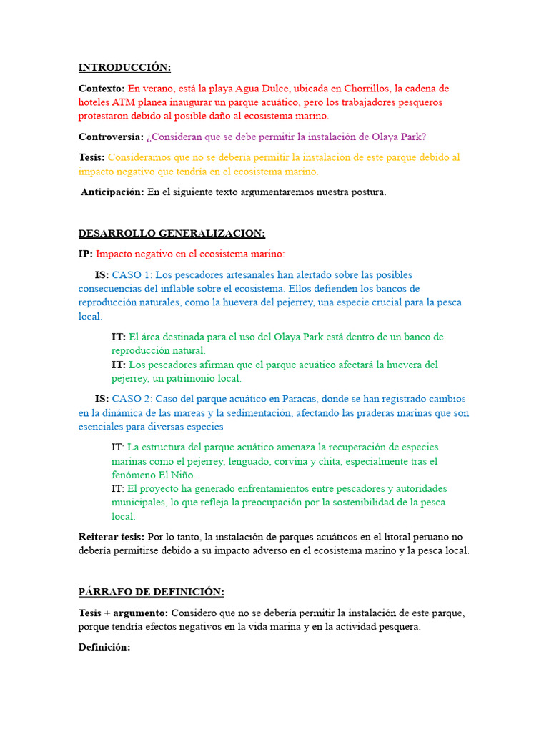 Esquema de Producción Versión Final | PDF | Ecosistema | Entorno natural