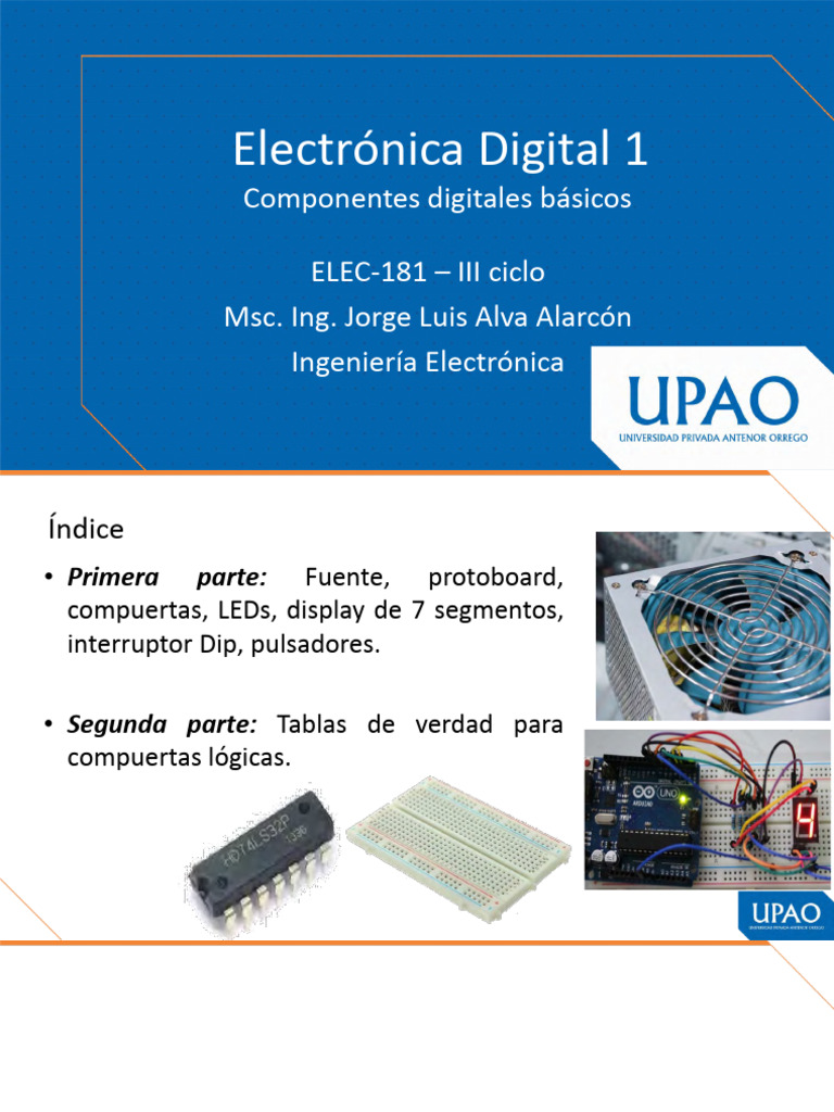 Electrónica Digital 1 | PDF | Puerta lógica | Electrónica