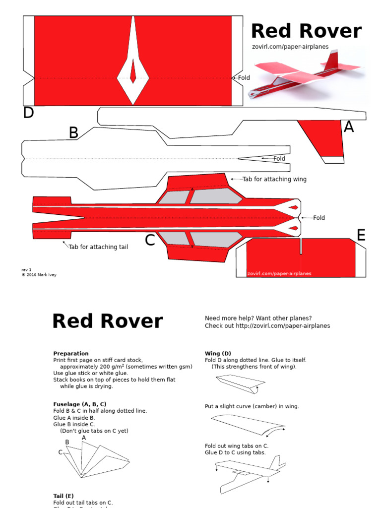 Paper Airplane Building Guide | PDF