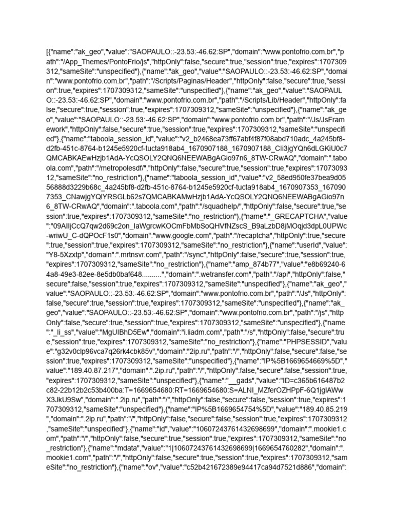 COOKIES 12.docx - Documentos Google | PDF | Http Cookie | Computer Architecture