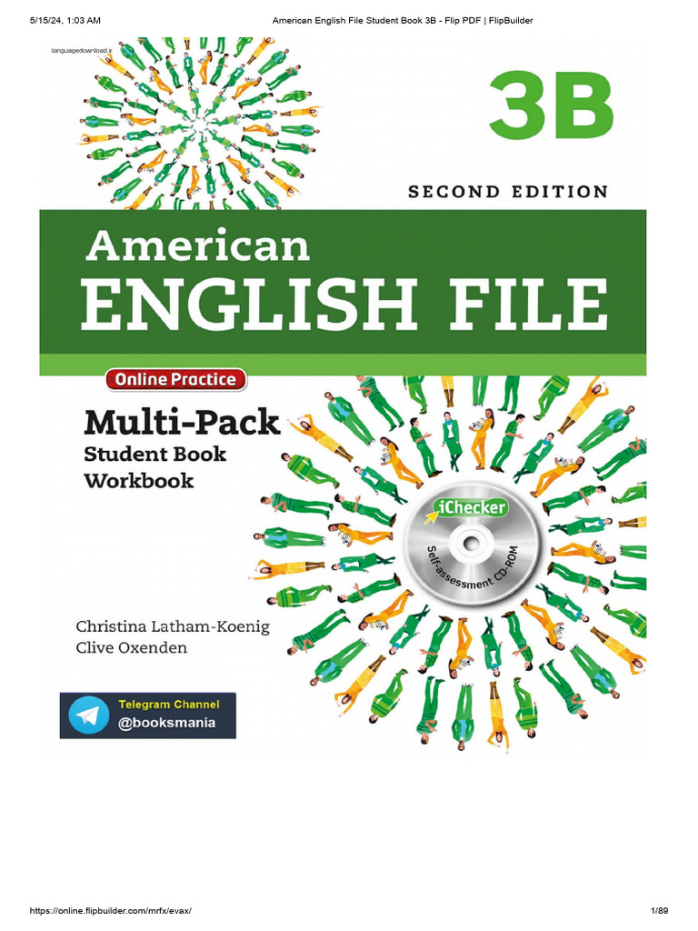 American English File Student Book 3B - Flip PDF - FlipBuilder | PDF | Computer File | Metadata