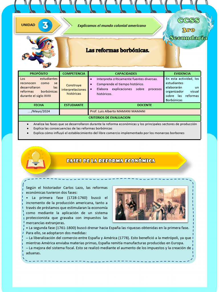 FICHA DE ACTIVIDAD CCSS 3°-SEMANA 4 | Descargar gratis PDF | España | Comercio