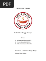 Proposal Pengajuan Usaha Mie Ayam | PDF