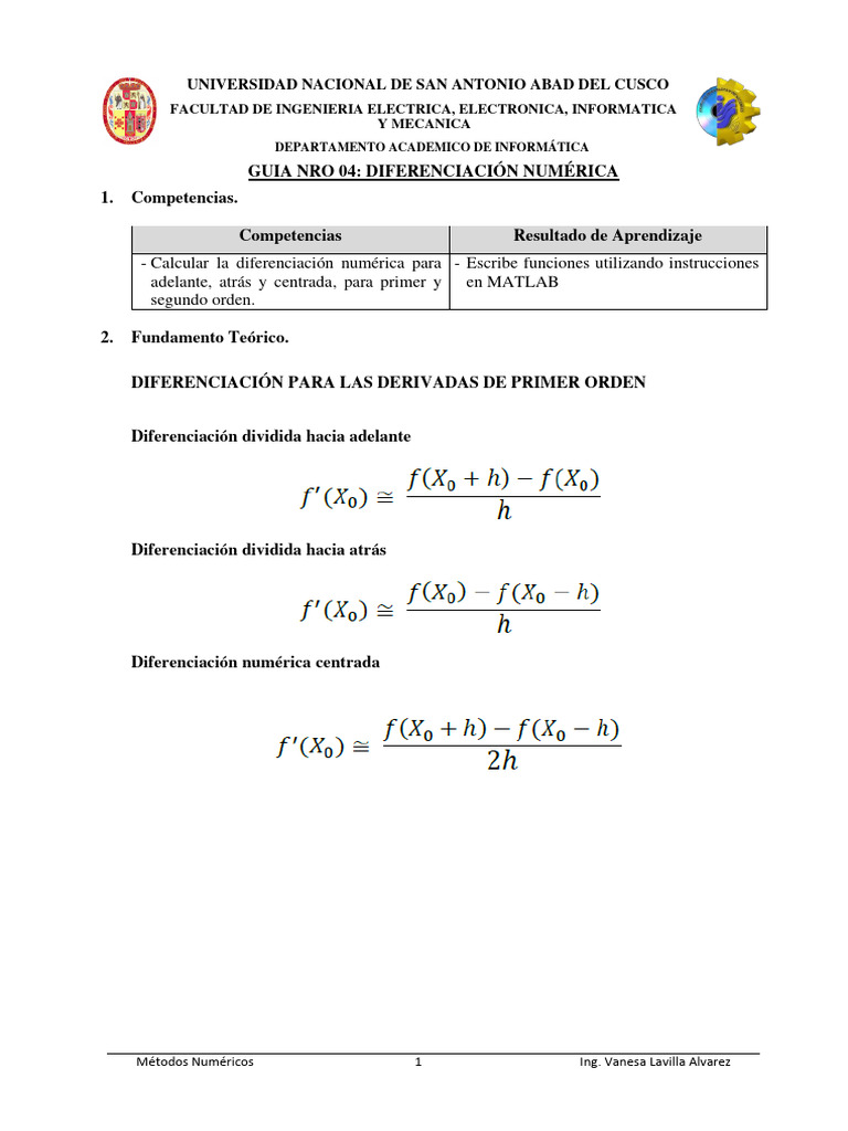 Actividad 4 Metodos Numericos | PDF | Análisis numérico | Derivado