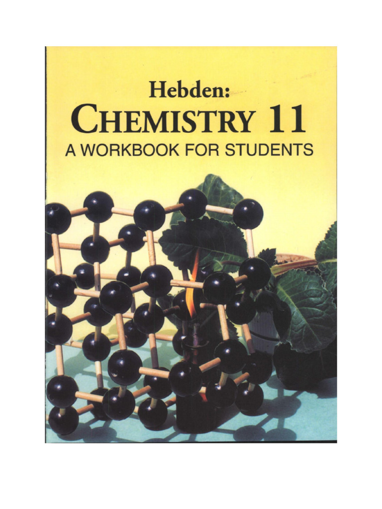 Hebden Chemistry 11 Workbook Overview | PDF | Stoichiometry | Concentration