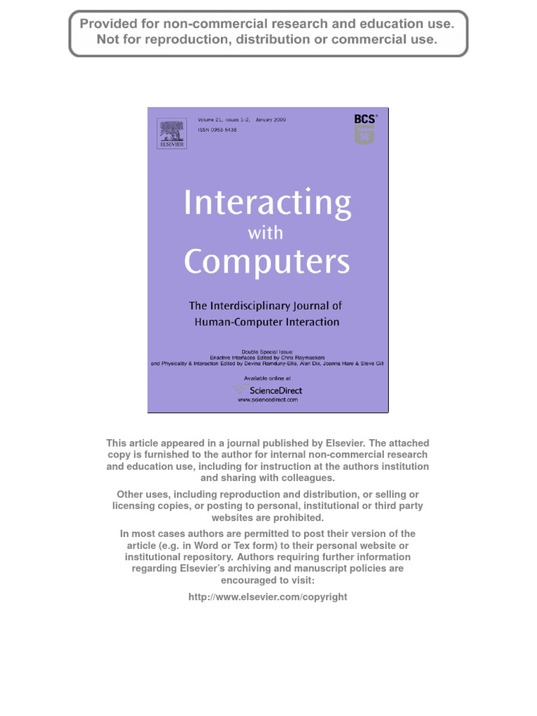 Fundamentals 1 | PDF | Psychophysiology | Human–Computer Interaction