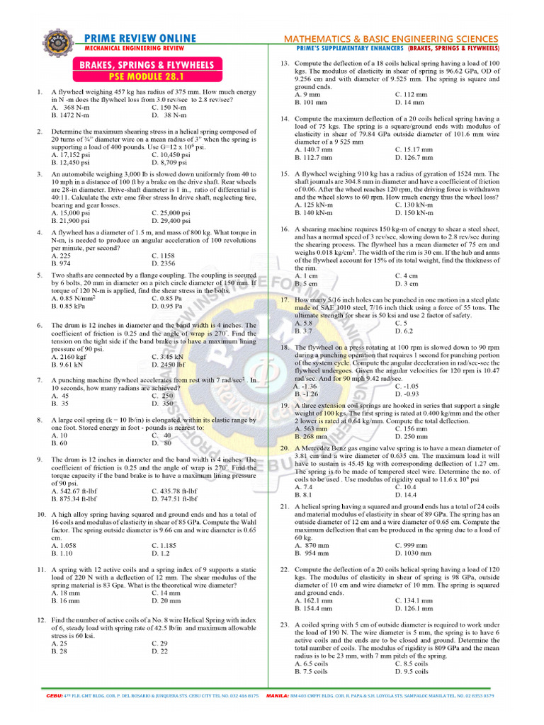 Module 28 Page 1 | PDF