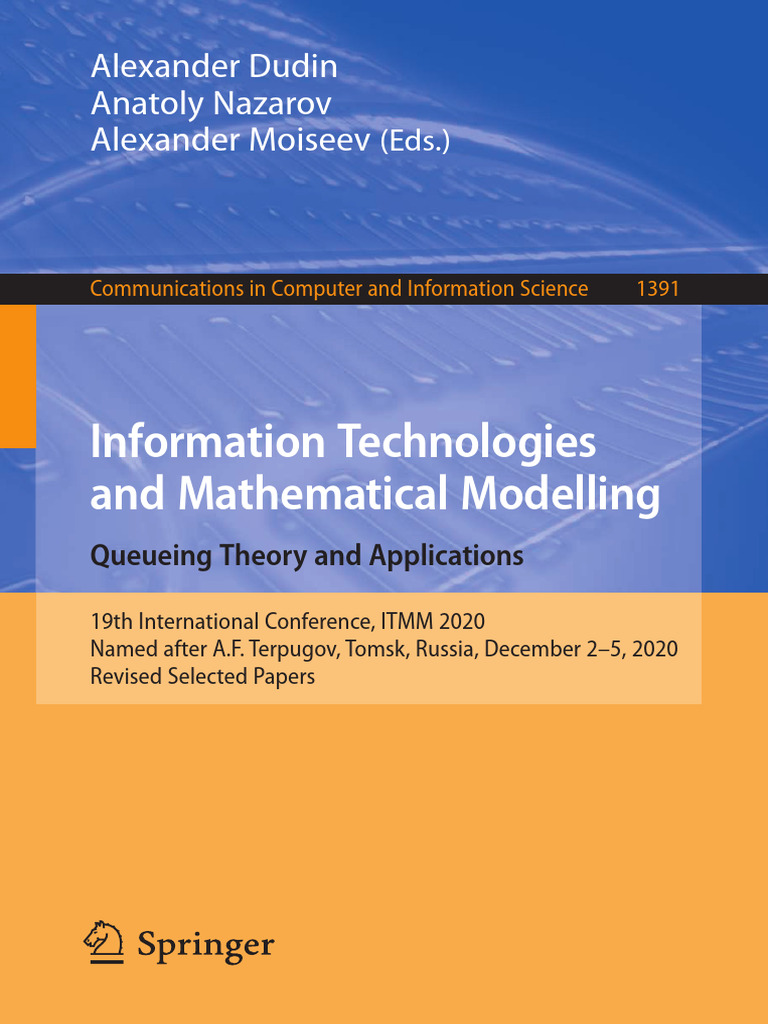Information Technologies_Mathematical Modelling Queueing Theory_Applications | PDF