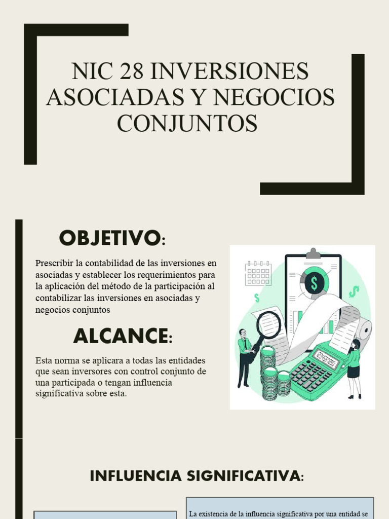Nic 28 Inversiones Asociadas y Negocios Conjuntos | PDF