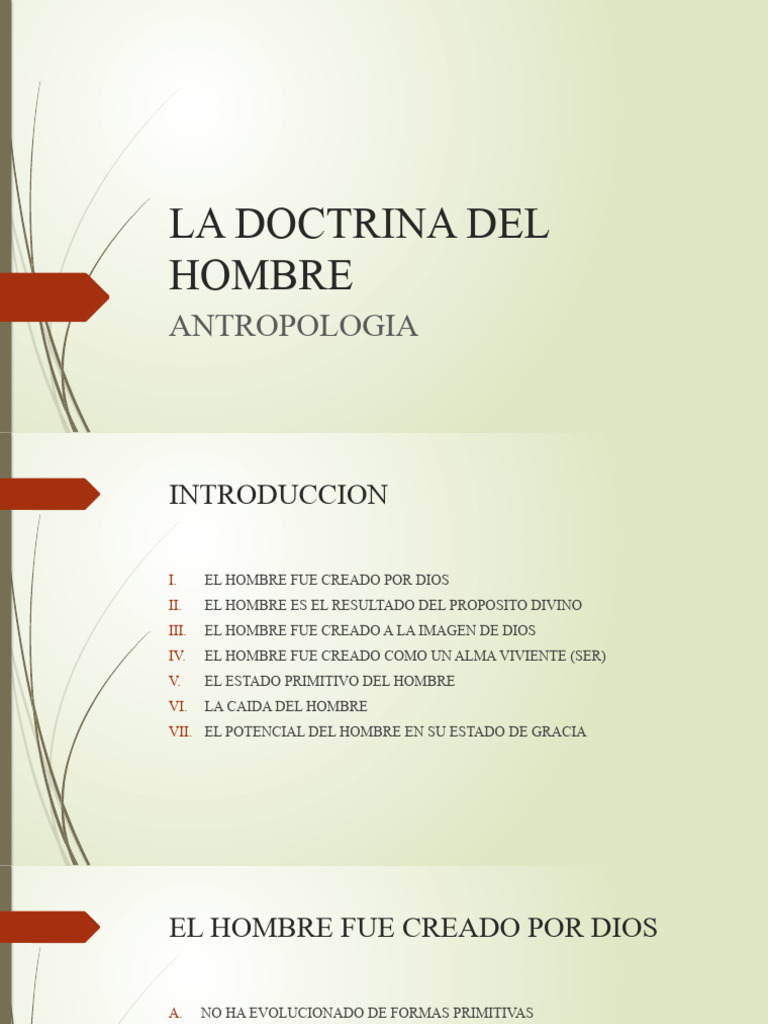 La Doctrina Del Hombre | PDF