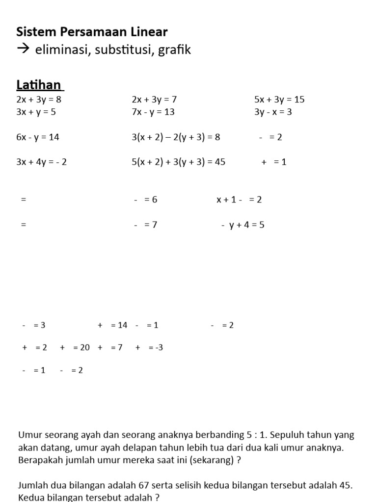 Bahan Kuliah 2 Applied Mathematics LPP 2020 For Students | PDF