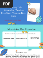 Rumus Taksiran Berat Janin dan Cara Hitung | PDF