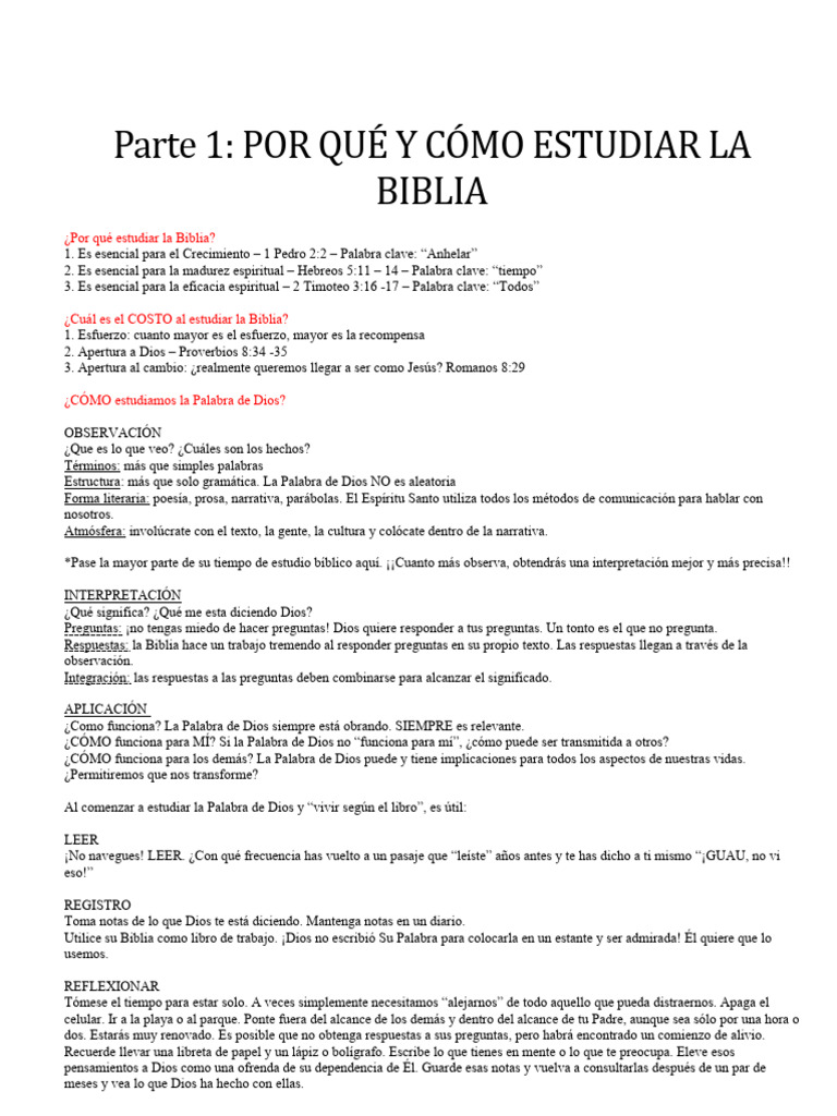 Living by The Book | PDF | Biblia | Dios