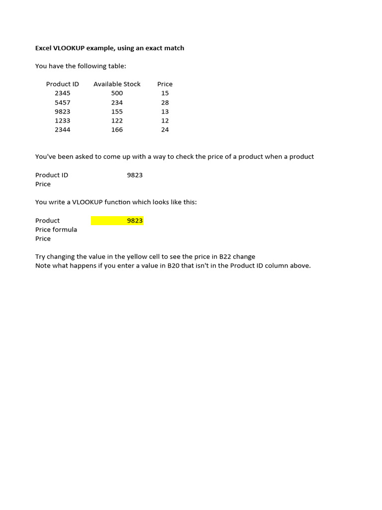 Vlookup 2 | PDF | Business | Computers