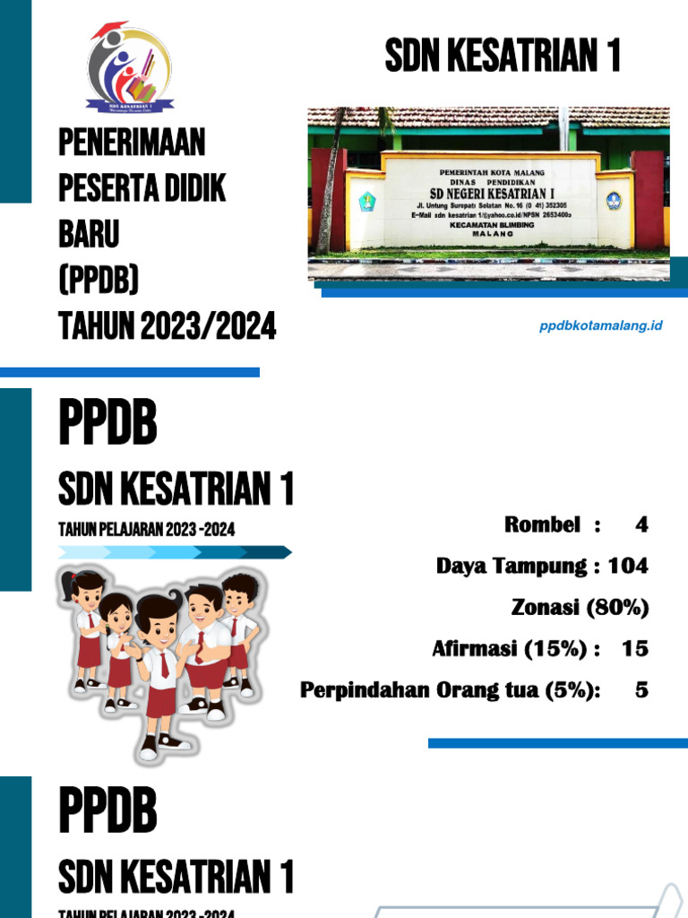 Panduan PPDB SDN Kesatrian 1 2023 | PDF