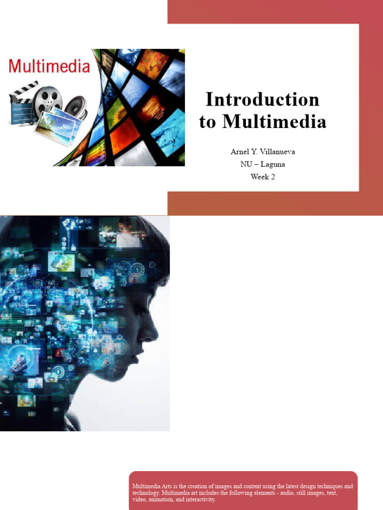 Introduction to Multimedia Elements | PDF | Multimedia | Graphics