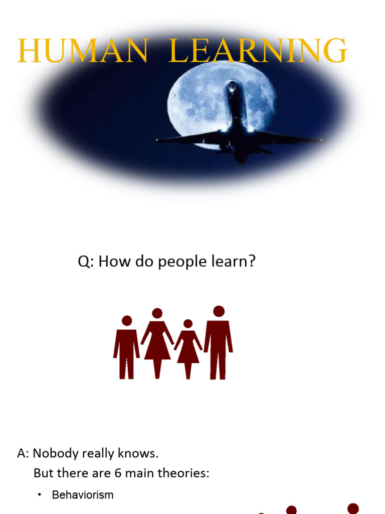 Human Learning | Download Free PDF | Learning | Learning Theory (Education)
