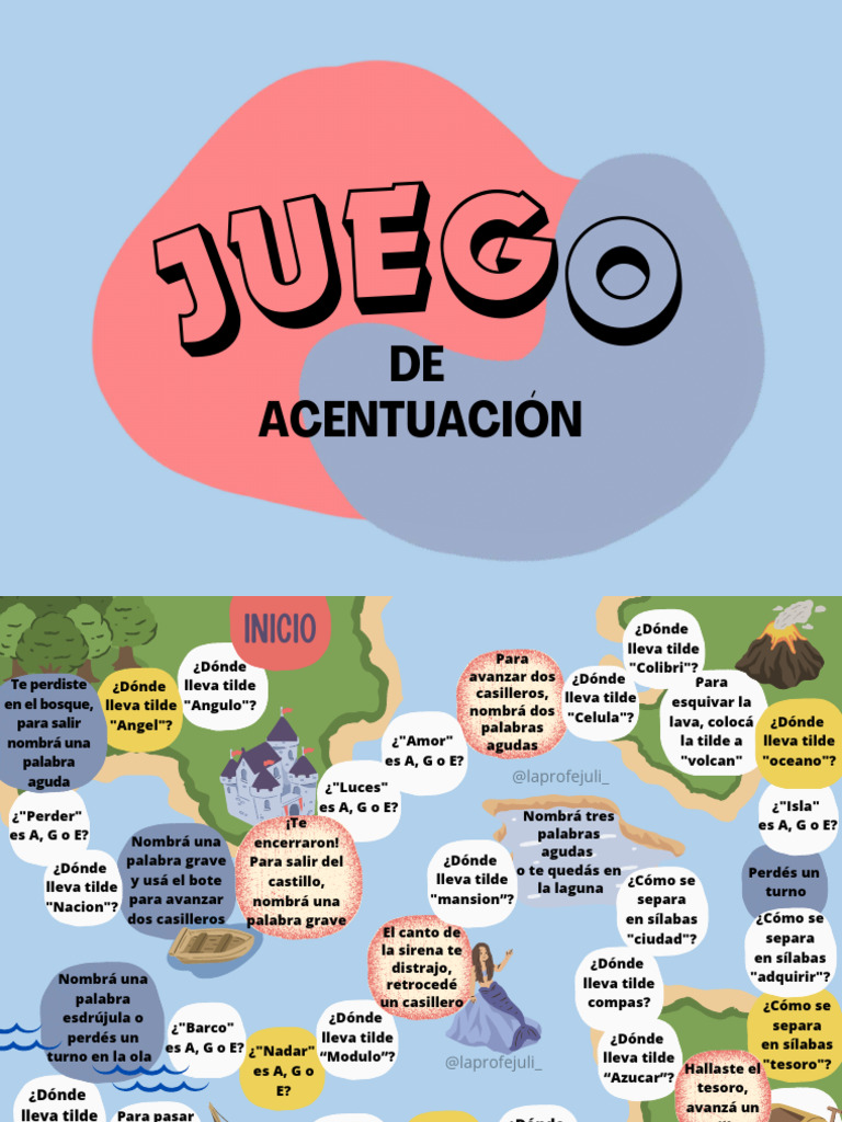 Juego de Mesa Acentuación - 240308 - 211017 | PDF