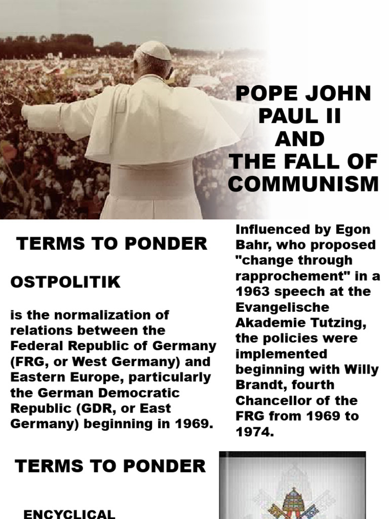 John Paul Ii On Communism | PDF | Communism | Ideologies