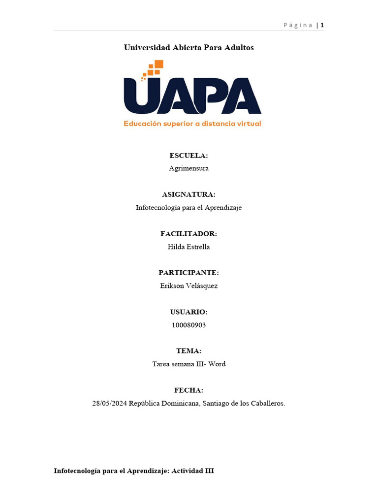 Tarea Word | PDF | Microsoft PowerPoint | Procesador de textos