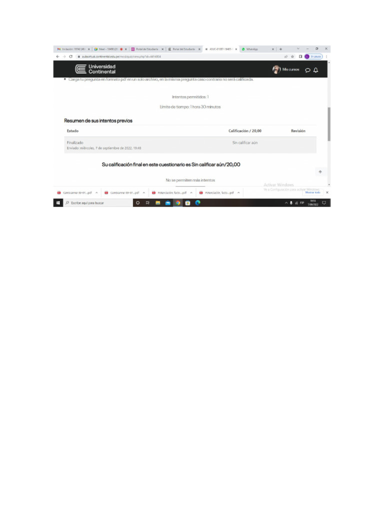 Pa1 - Matematica | PDF