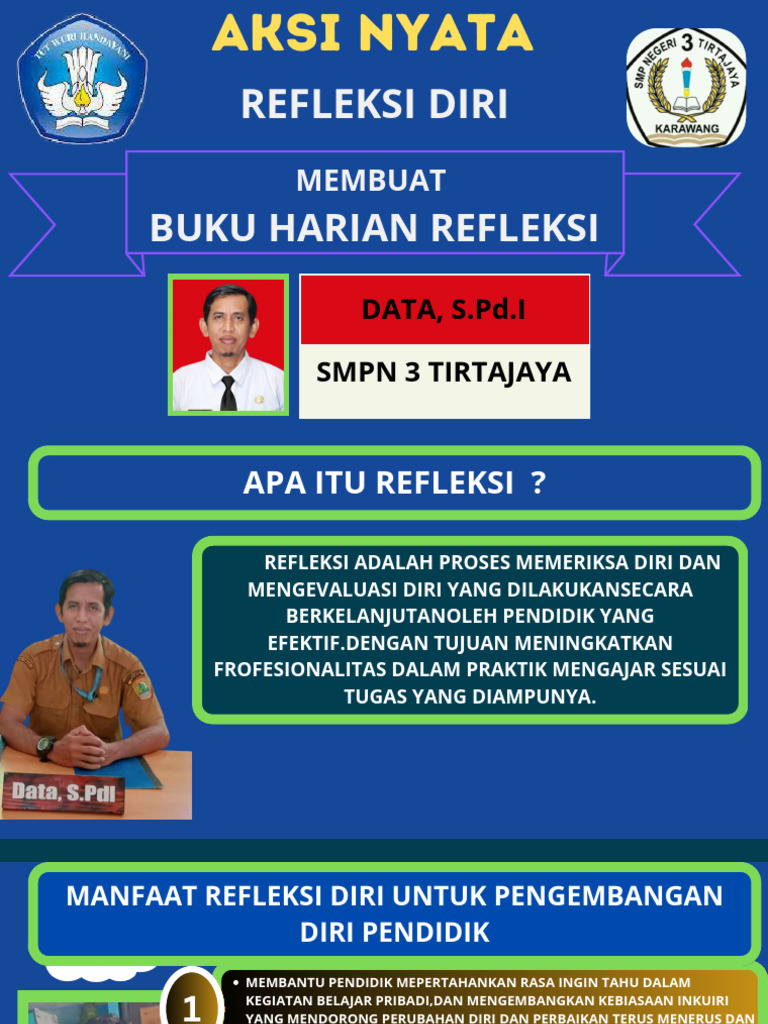 Manfaat Refleksi Diri bagi Pendidik | PDF