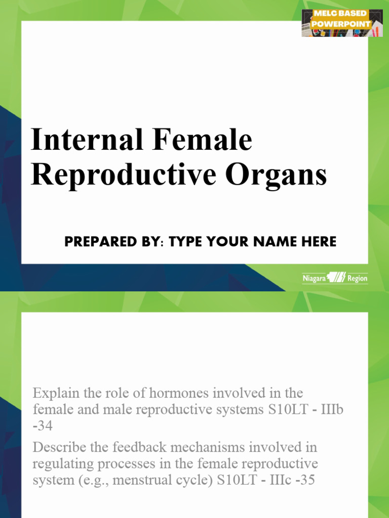 G10 Science Q3 - Week 2 - Hormones in Female | PDF | Uterus | Reproductive System