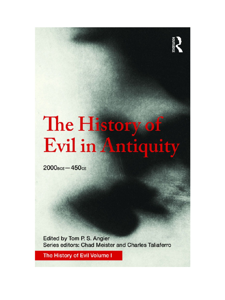 Tom Angier - The History of Evil 1 - Antiquity | PDF | Neoplatonism ...