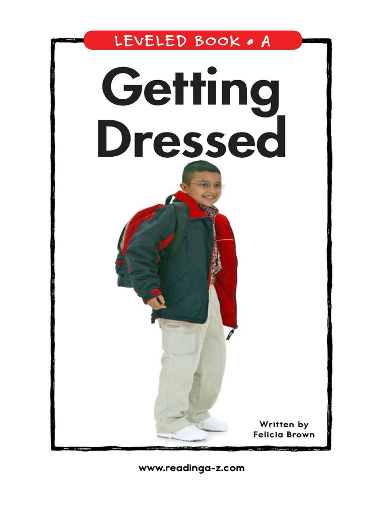 18-Getting Dressed | PDF