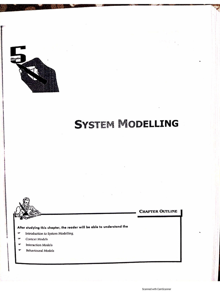 Chapter 5 - System Modeling | PDF